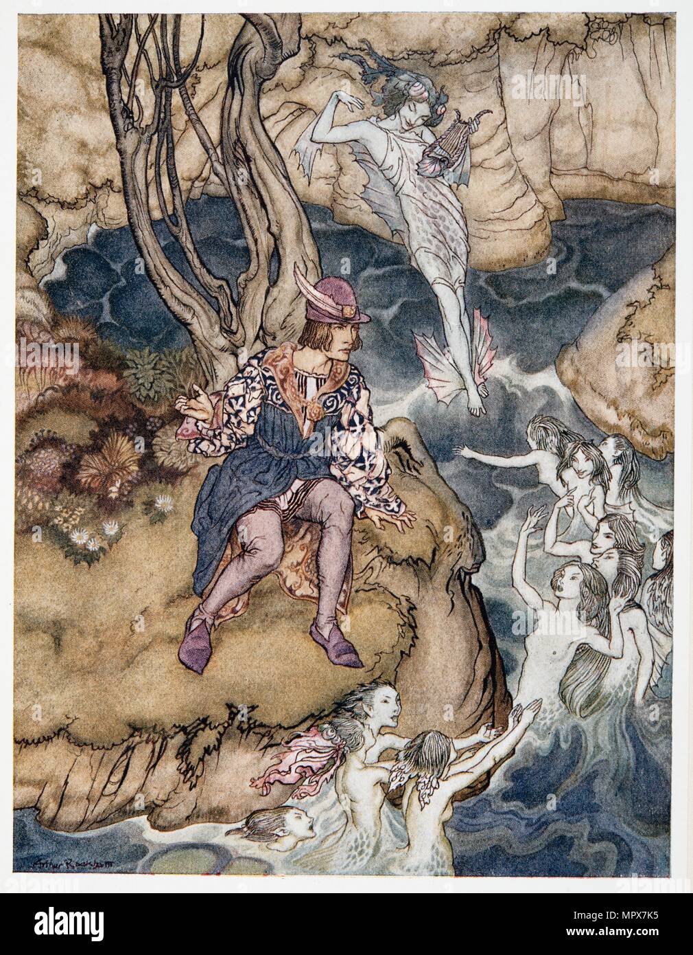 Illustration tempest hi-res stock photography and images - Alamy