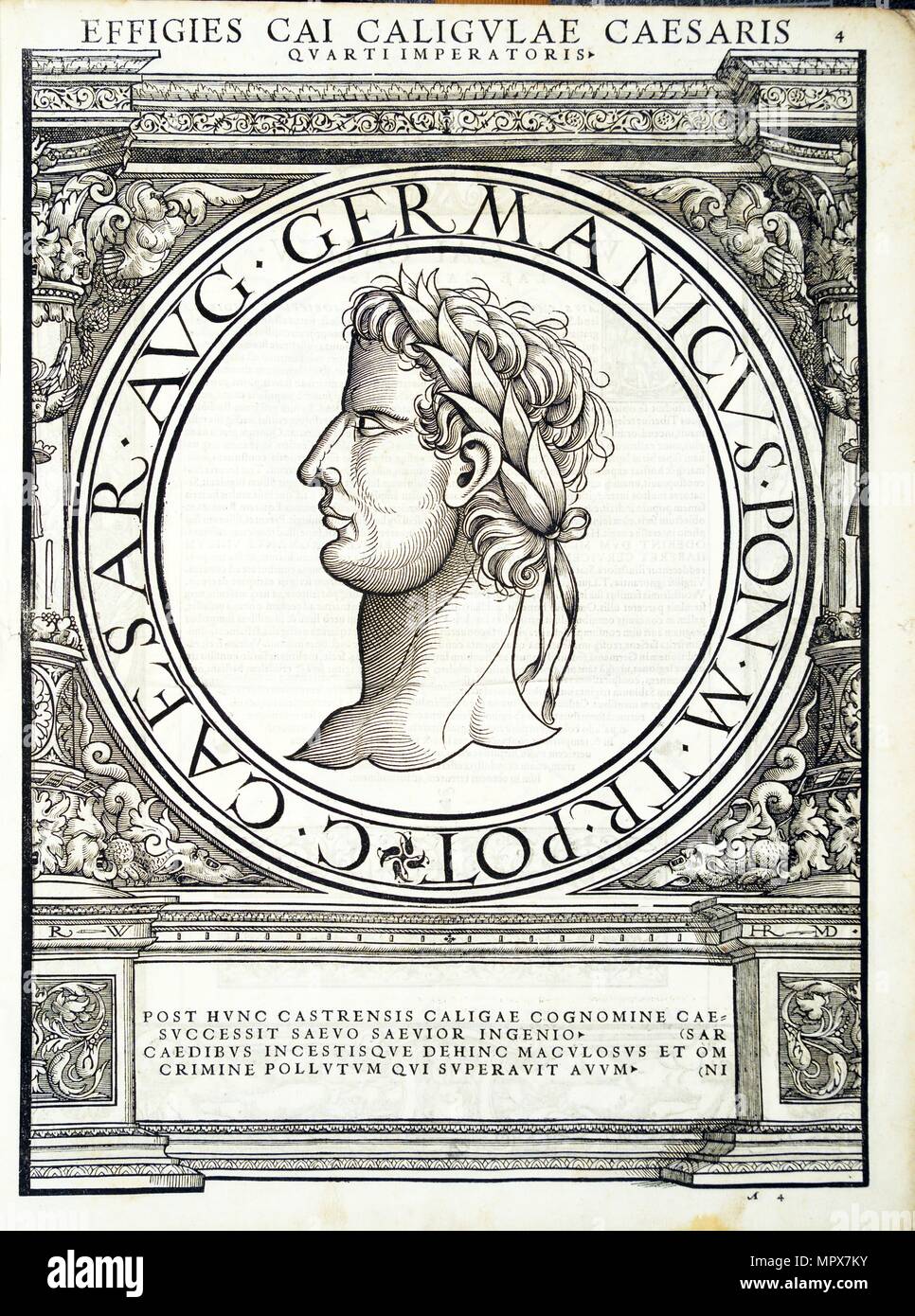 Caius Caligula (12 - 41 AD), 1559 Stock Photo - Alamy Caius Caligula (12 - 41 AD), 1559 Stock Photo - Alamy