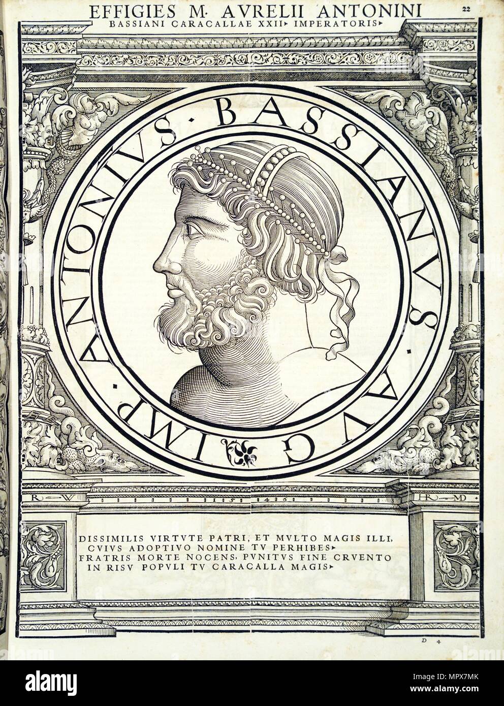 Caracalla (Antonius Bassianus) (188 - 217 AD), 1559 Stock Photo - Alamy