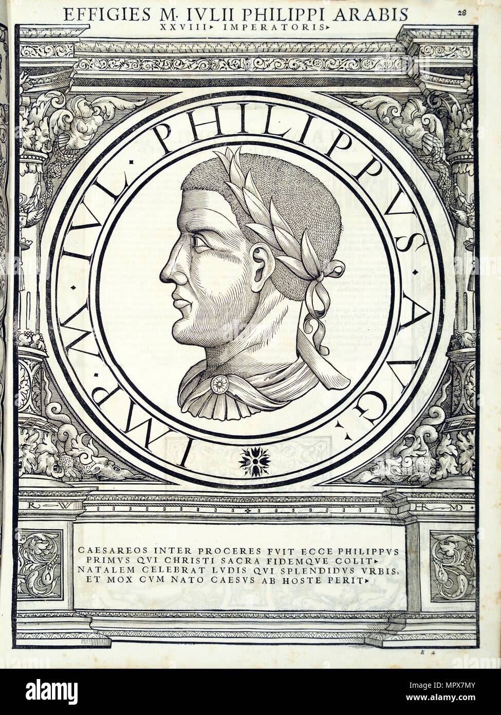 Iulius Philippus (204 - 249), 1559 Stock Photo - Alamy