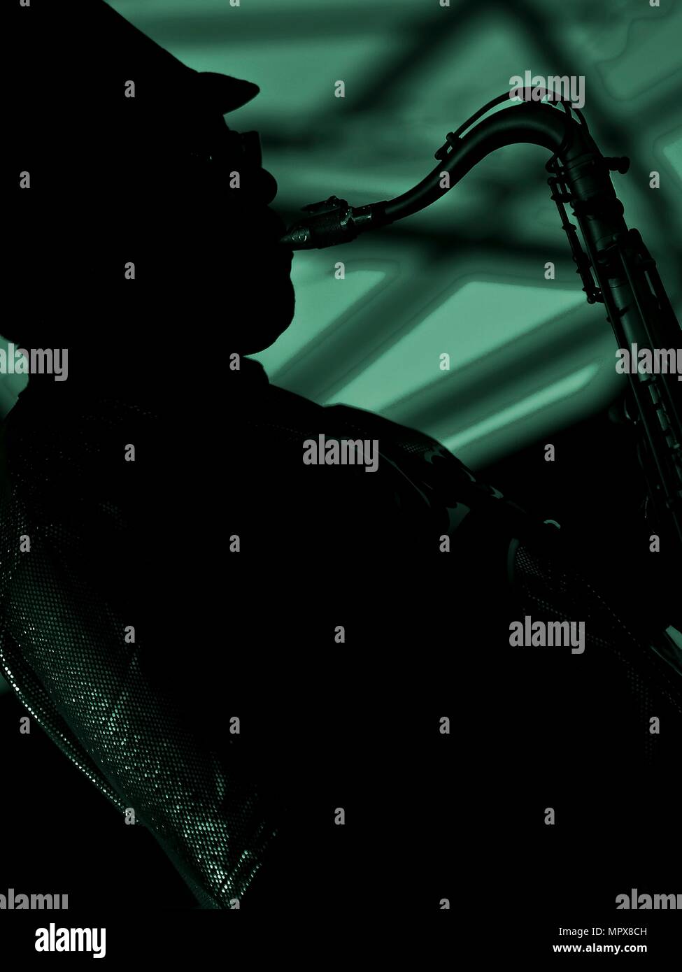 Jazzman, 2010. Artist: Alan John Ainsworth Stock Photo - Alamy