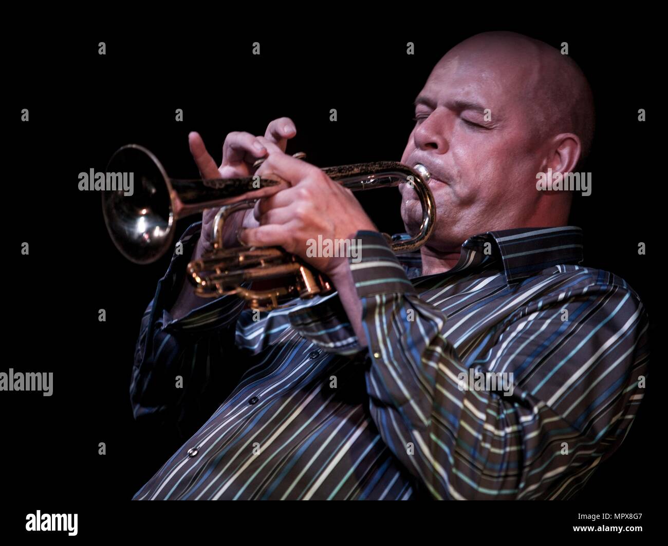 Damon Brown, 2009. Artist: Alan John Ainsworth Stock Photo - Alamy