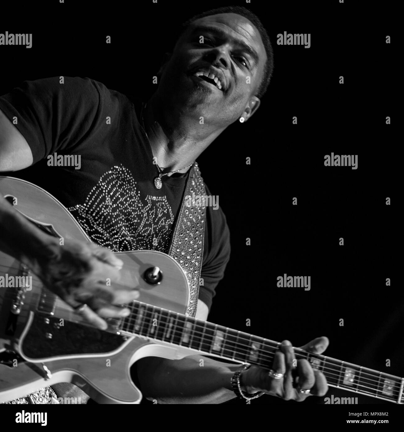 Norman Brown, 2010. Artist: Alan John Ainsworth Stock Photo - Alamy