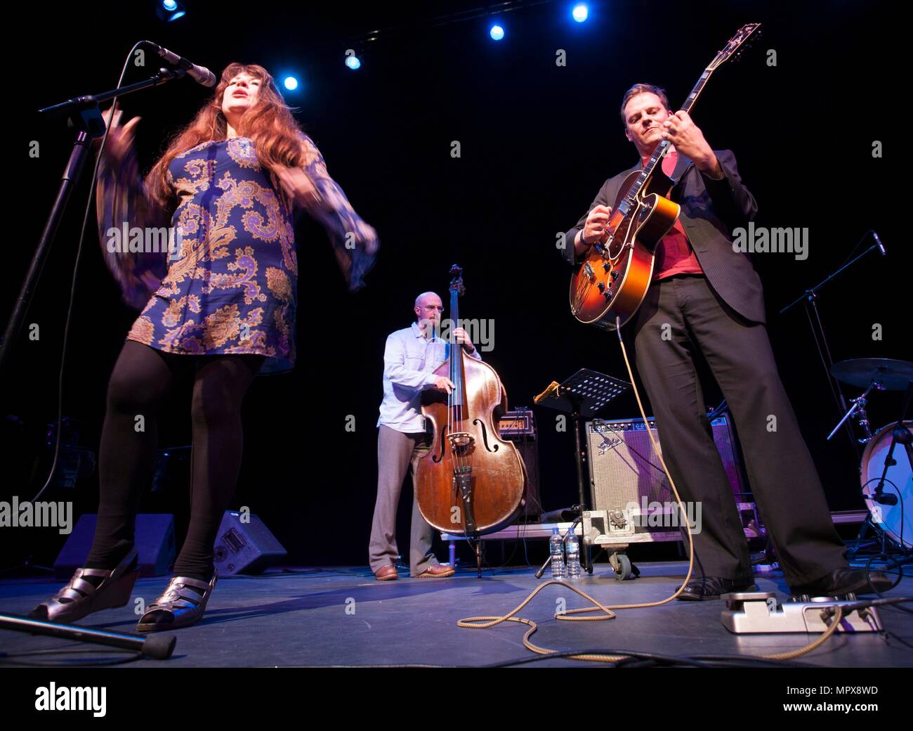 Phil Robson and Christine Tobin, 2011. Artist: Alan John Ainsworth ...