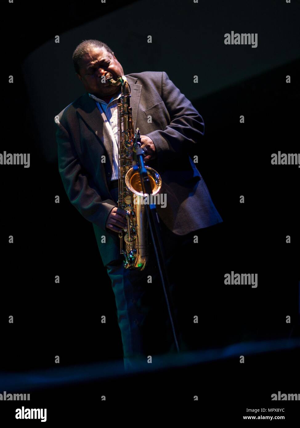 Pee Wee Ellis, 2013. Artist: Alan John Ainsworth Stock Photo - Alamy