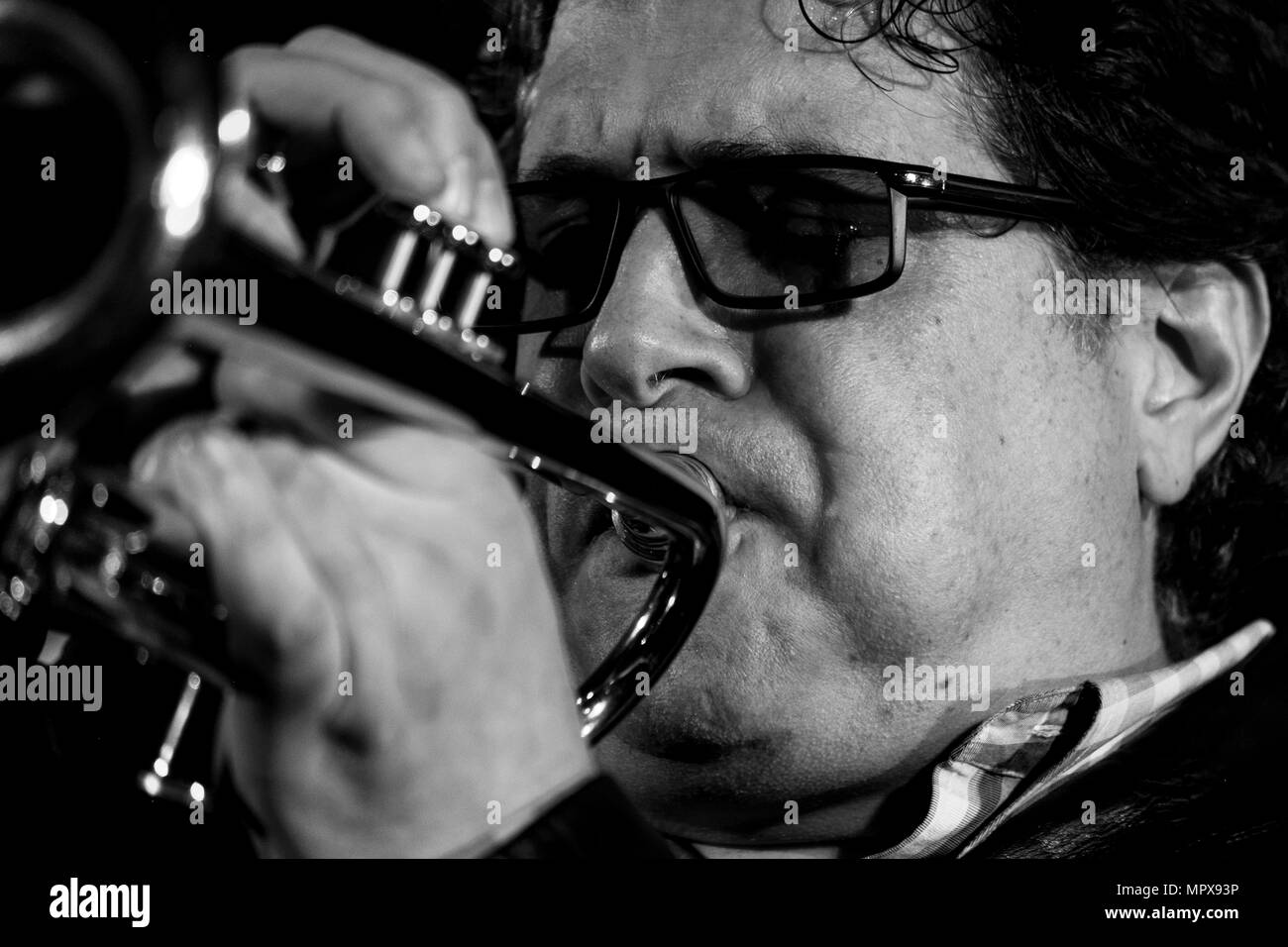 Jim Rotondi, 2015. Artist: Alan John Ainsworth Stock Photo - Alamy