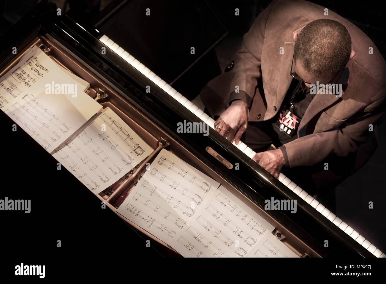 George Cables, 2015. Artist: Alan John Ainsworth Stock Photo - Alamy