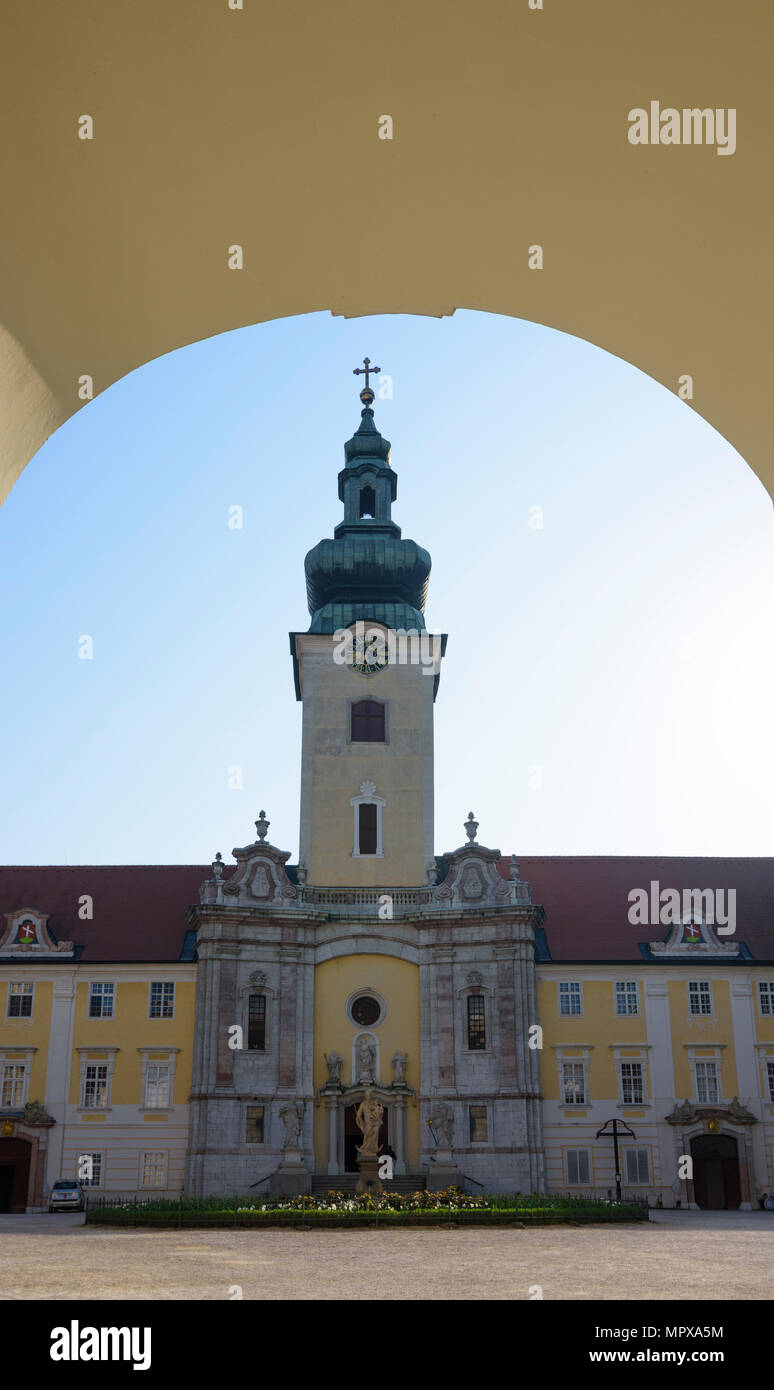 Courtyard of monastery stift seitenstetten hi-res stock photography and ...