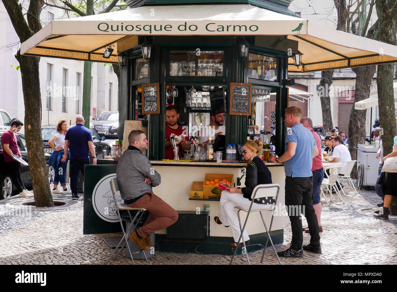 Kiosk Lisbon Portugal High Resolution Stock Photography and Images - Alamy