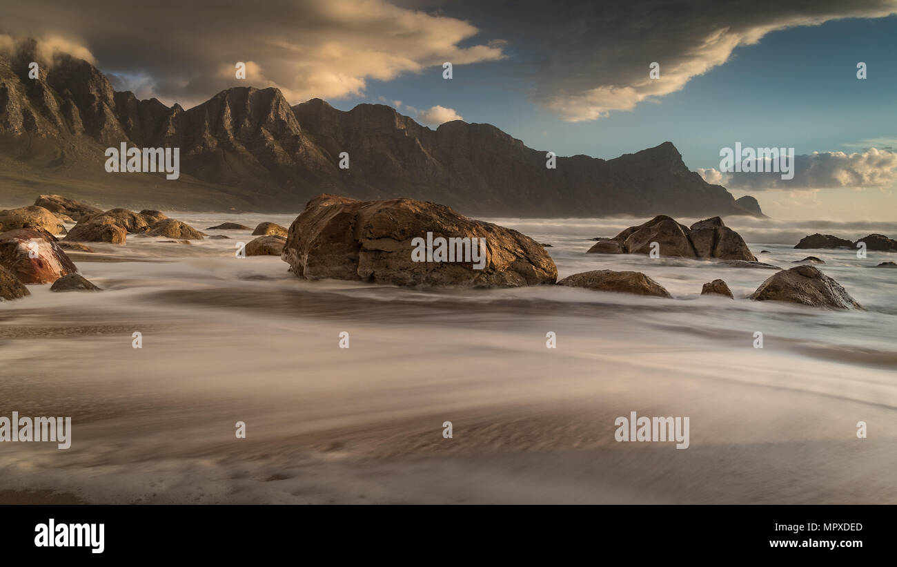 Beautiful rocky coastline beach slow hi-res stock photography and ...