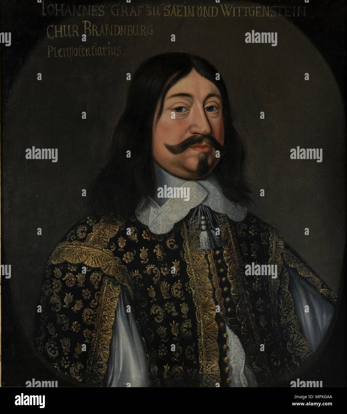 Portrait of John VIII (1601-1657), Count of Sayn-Wittgenstein ...