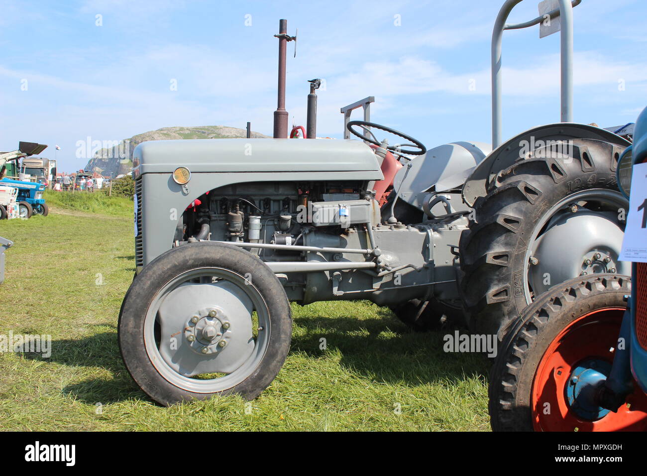 Vintage Tractors Show Llandudno Wales Stock Photo - Alamy