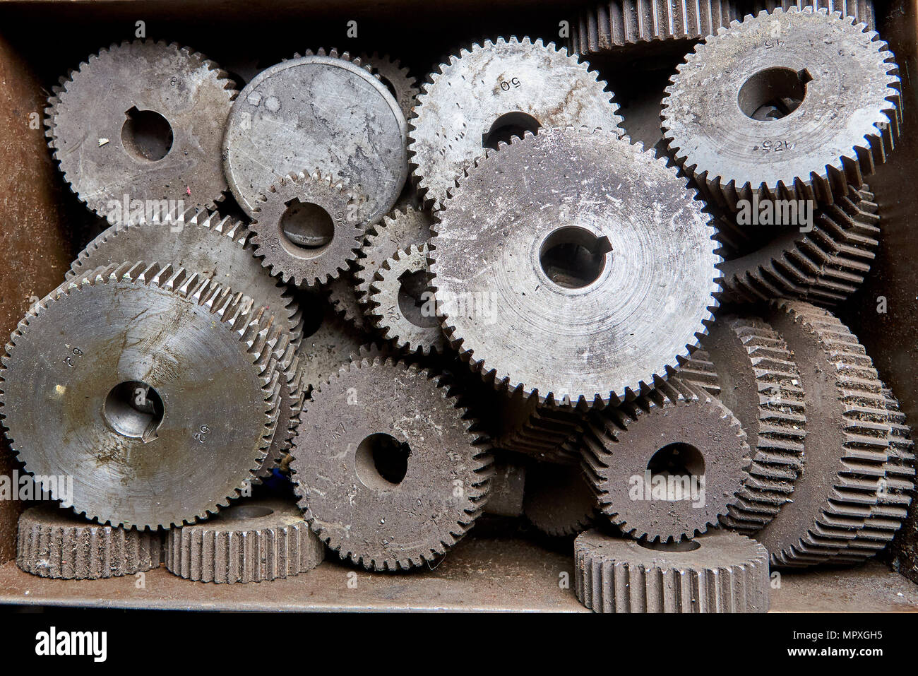 Various gearwheel hi-res stock photography and images - Alamy