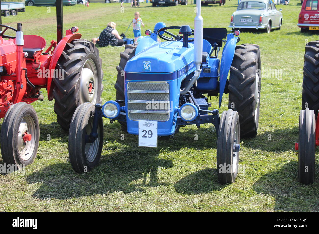 Vintage Tractors Show Llandudno Wales Stock Photo - Alamy