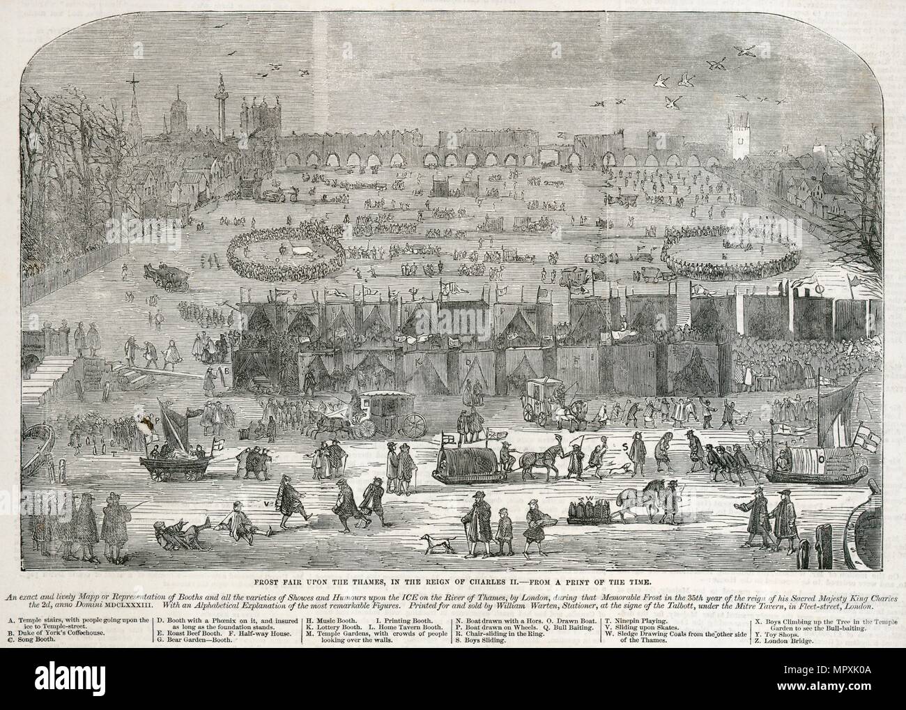 1683 thames frozen hi-res stock photography and images - Alamy