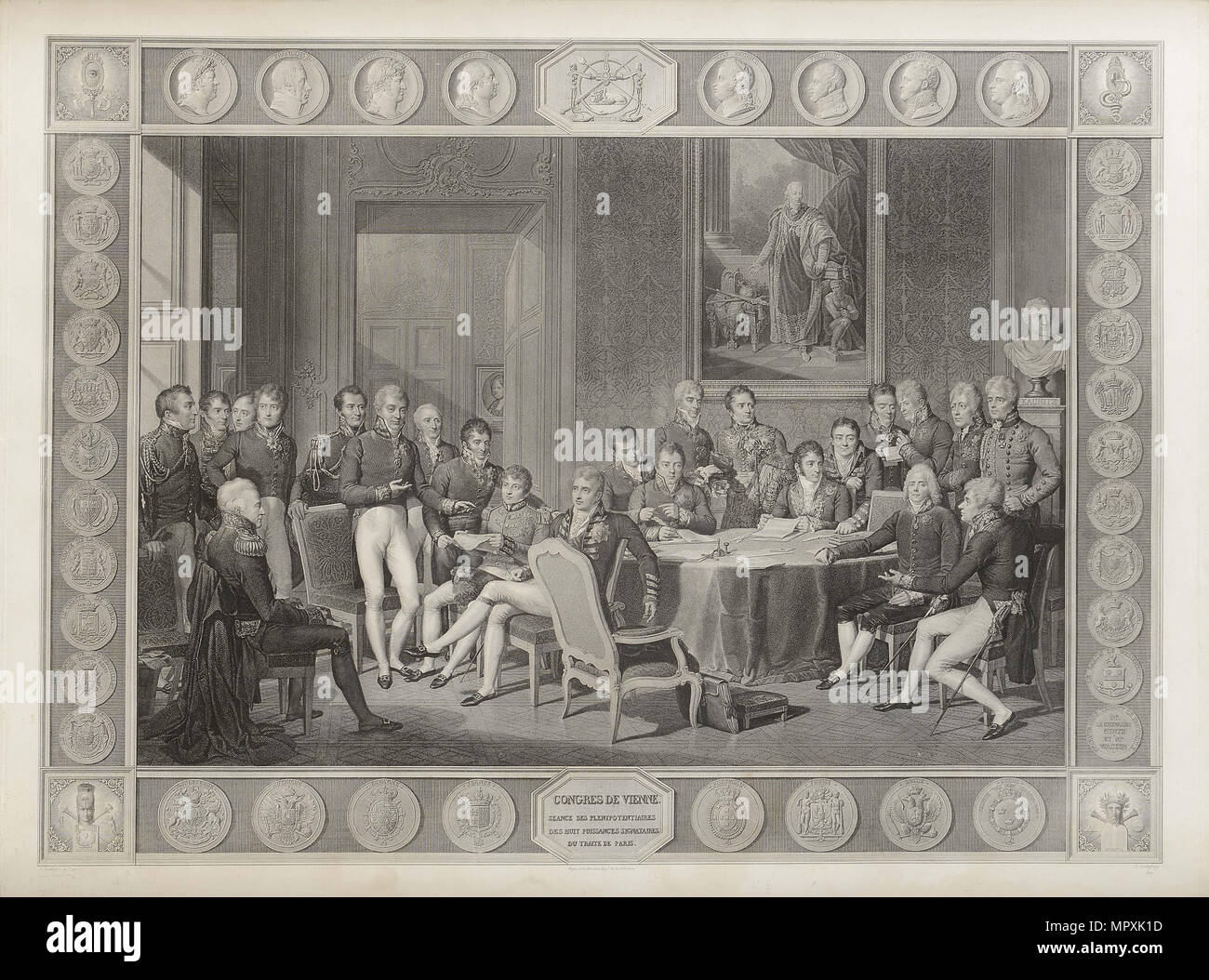 Congress of vienna jean baptiste hi-res stock photography and images ...