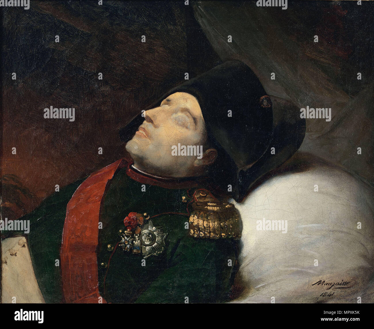 Death of Napoleon, 1841 Stock Photo - Alamy