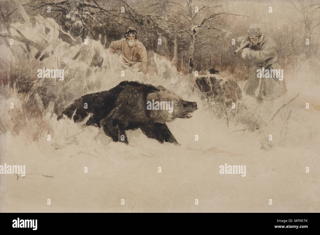 The Bear Hunt Stock Photo - Alamy