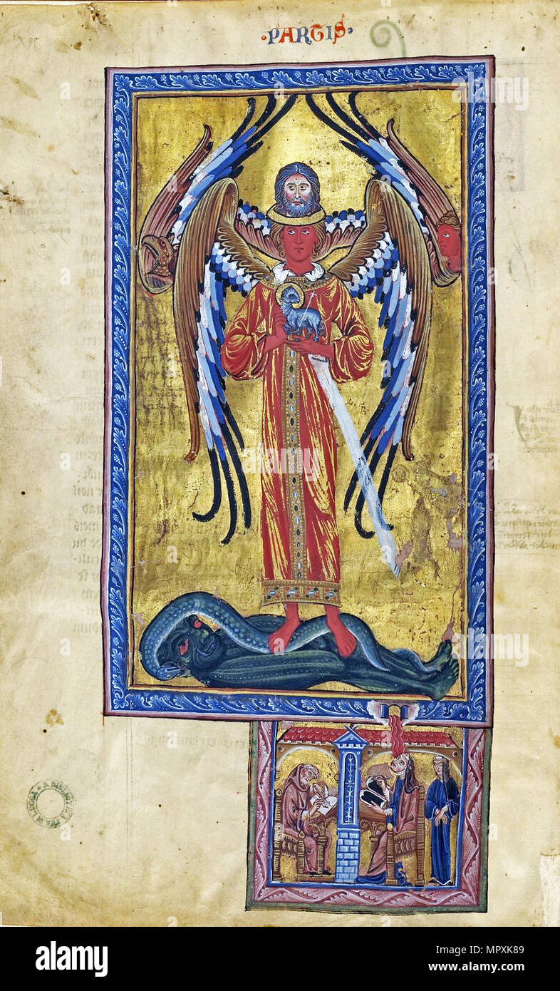 Theophany of Divine Love. (Vision from Liber Divinorum Operum), ca 1220 ...