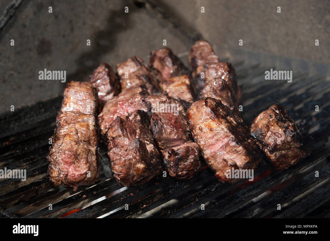 Open flame grill hi-res stock photography and images - Alamy
