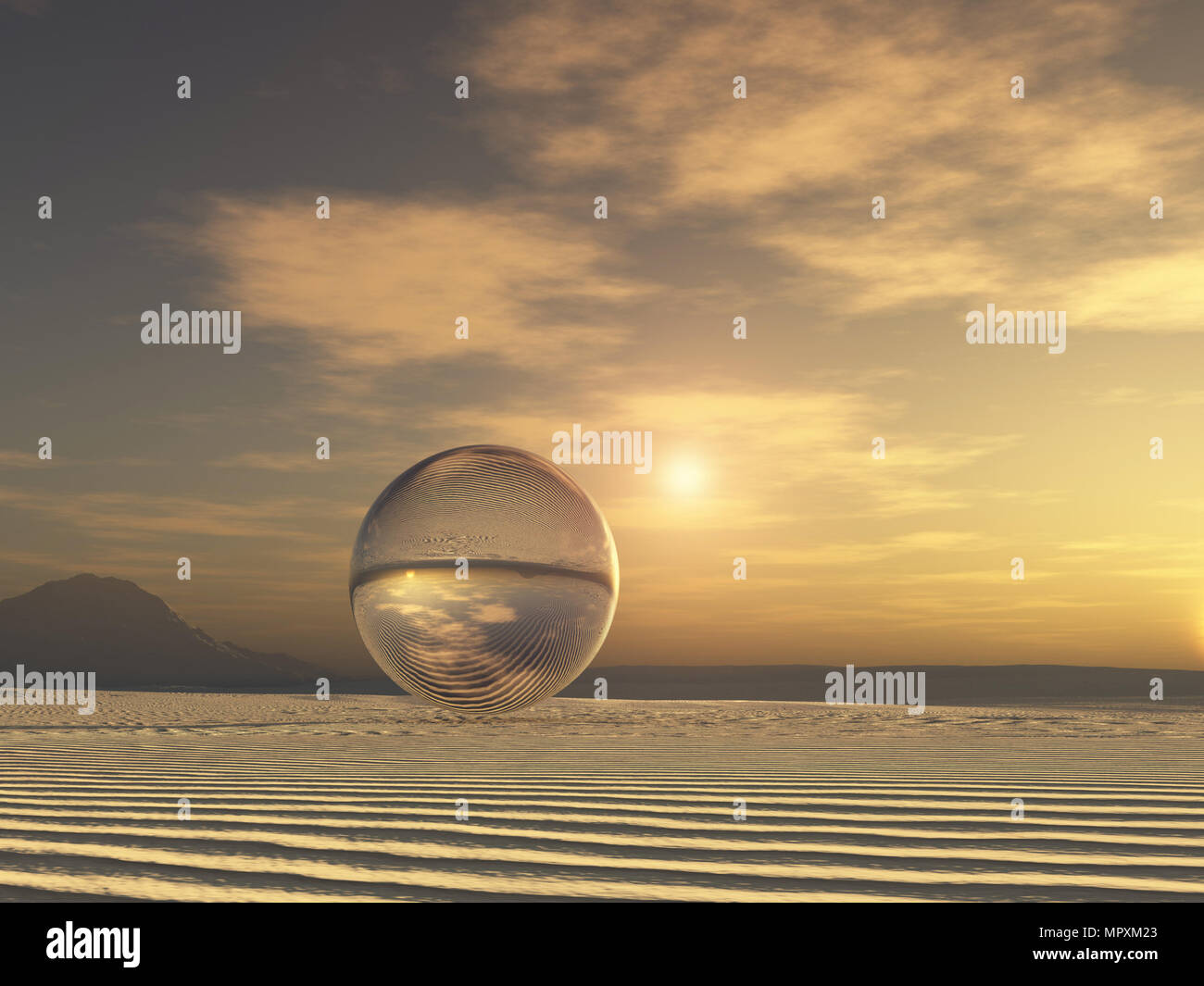 Landscape in a sphere hi-res stock photography and images - Alamy
