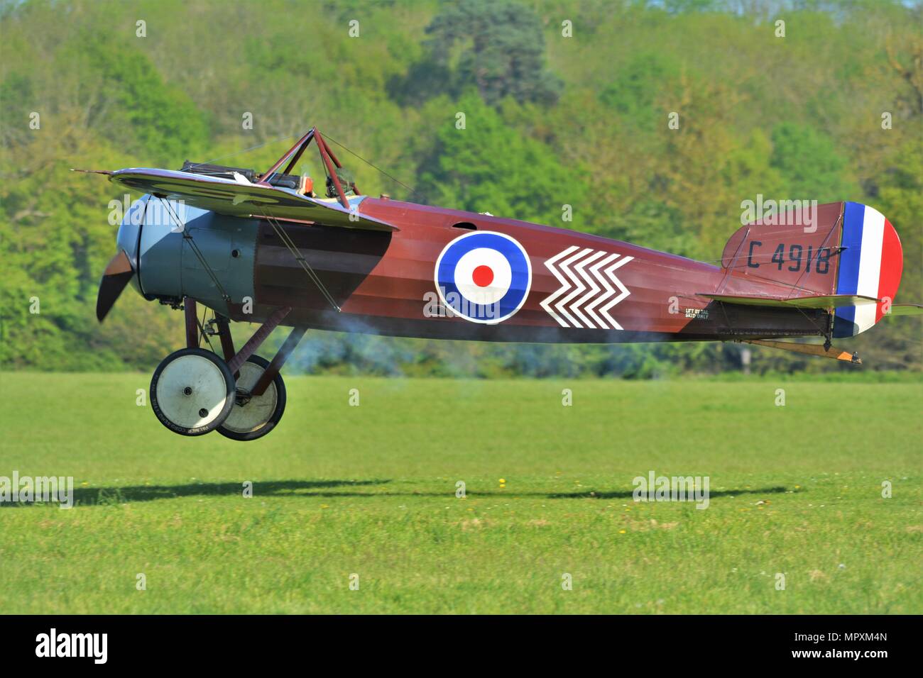 Bristol monoplane world war 1 airplane Stock Photo - Alamy