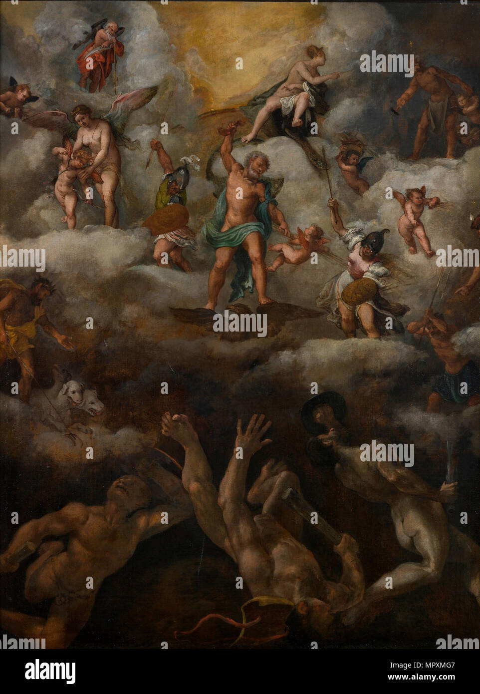 Titans Mythology Painting