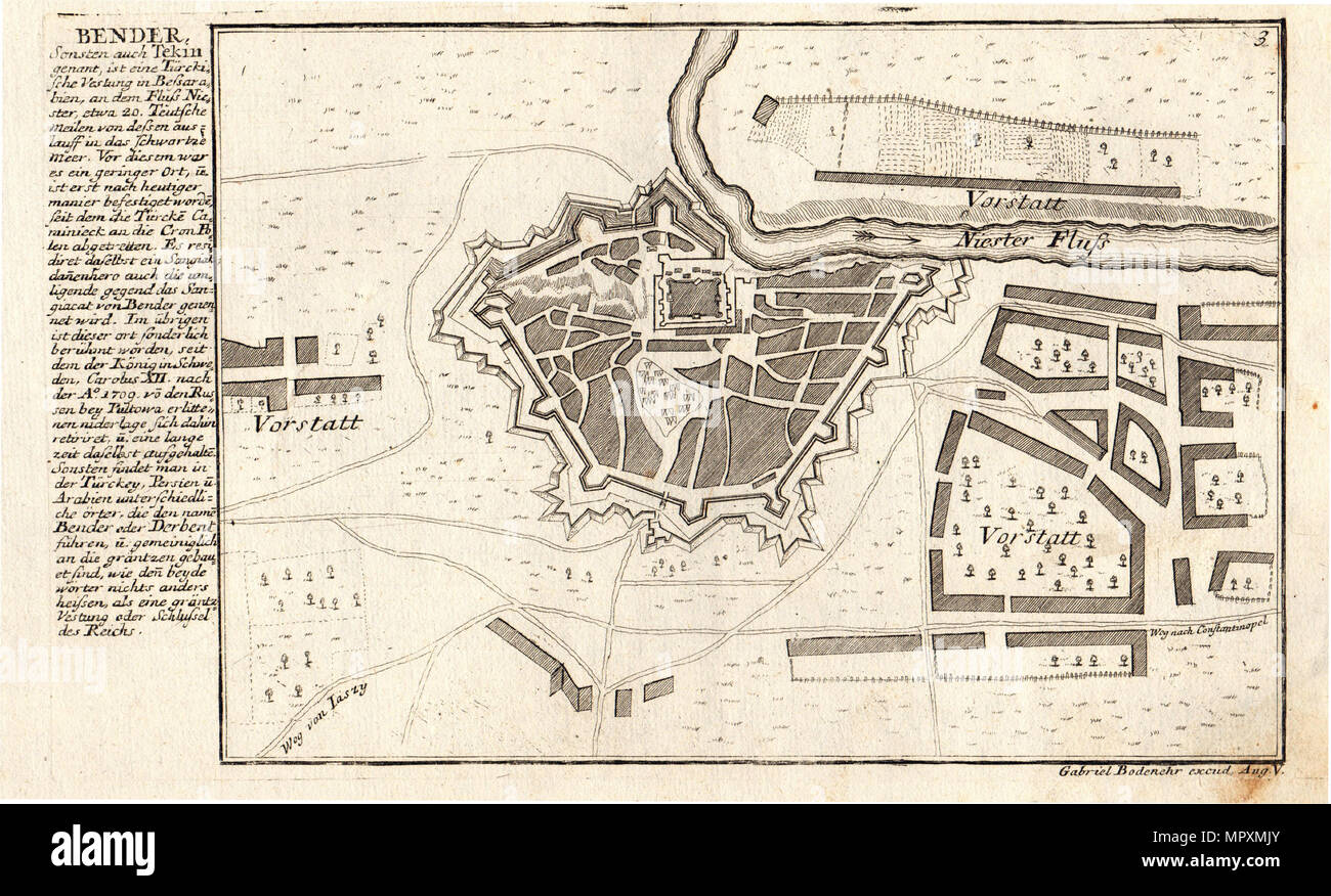 Map of the fortress of bender hi-res stock photography and images - Alamy