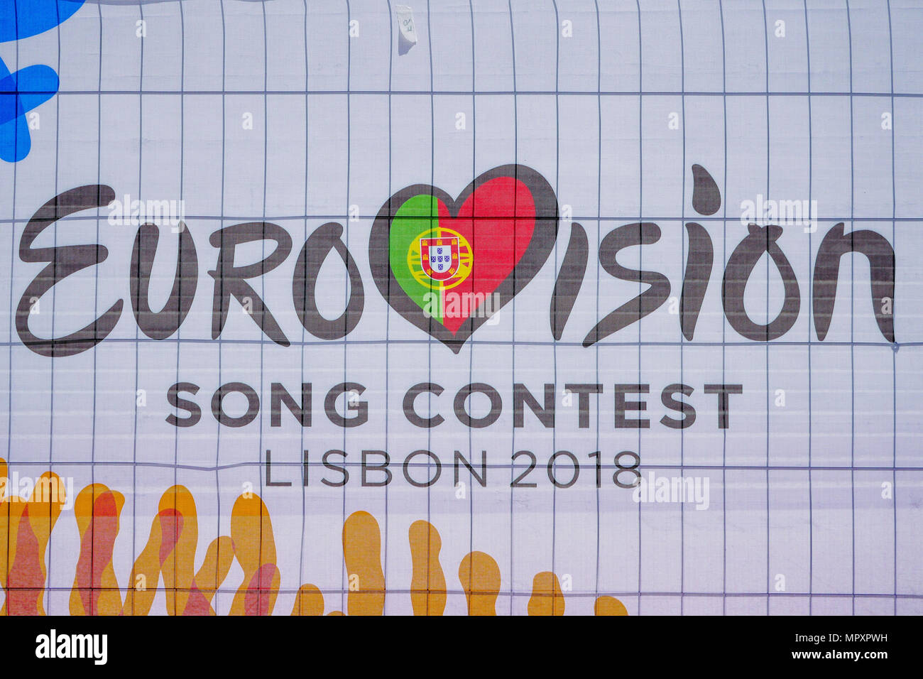 Eurovision song contest flag hi-res stock photography and images - Alamy