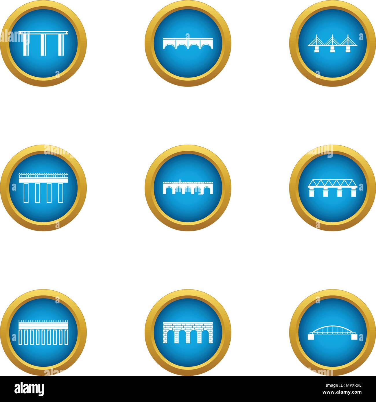 River overpass Stock Vector Images - Alamy