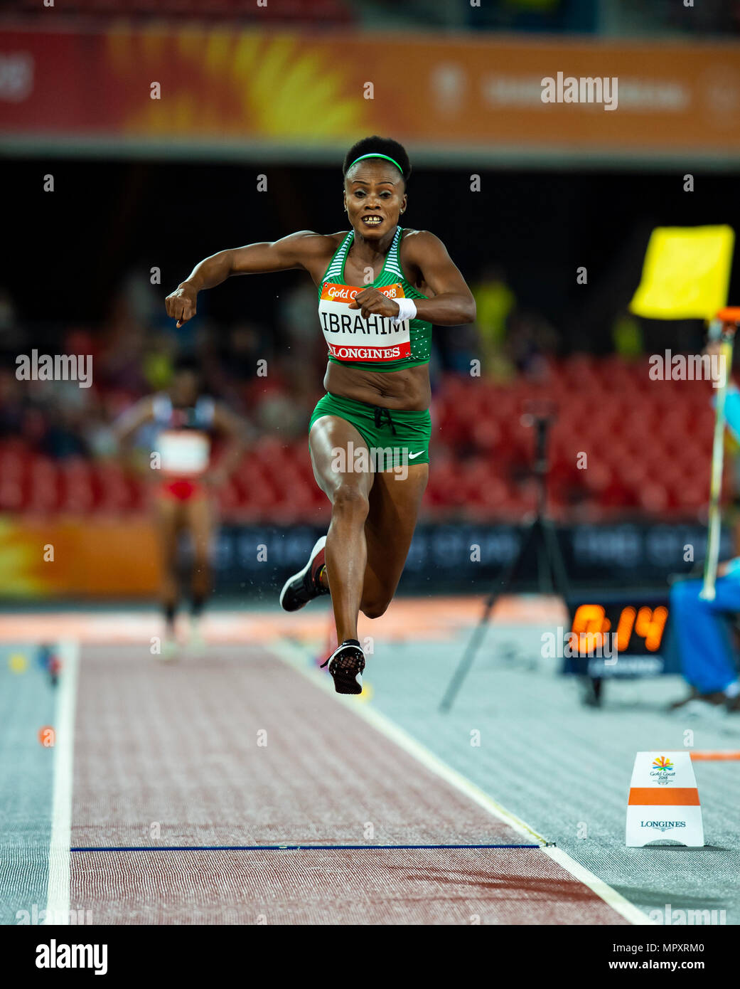 Women's Triple Jump Final-Commonwealth Games 2018 Stock Photo - Alamy