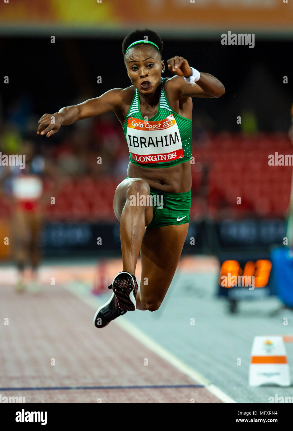 Women's Triple Jump Final-Commonwealth Games 2018 Stock Photo - Alamy