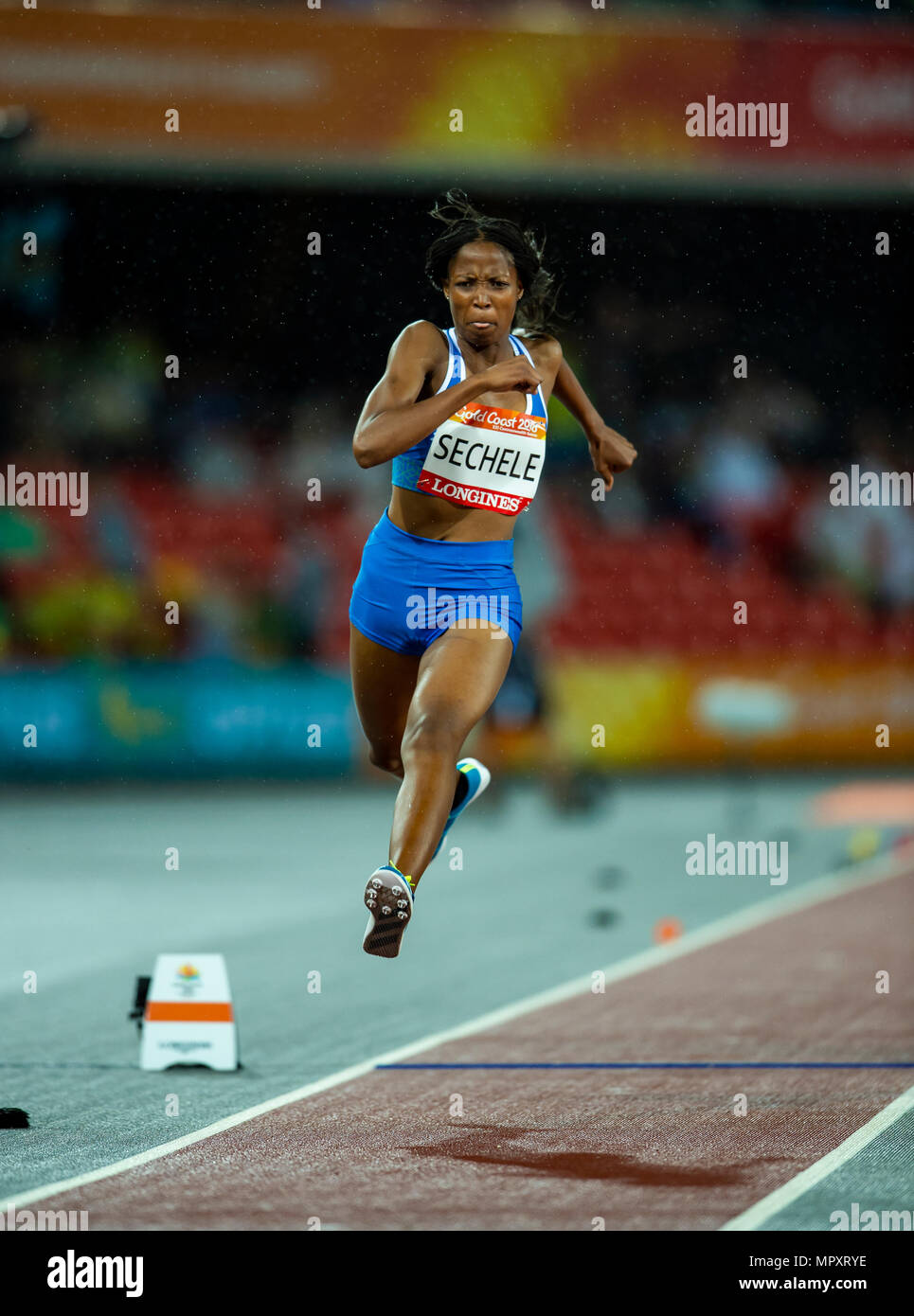 Women's Triple Jump Final-Commonwealth Games 2018 Stock Photo - Alamy