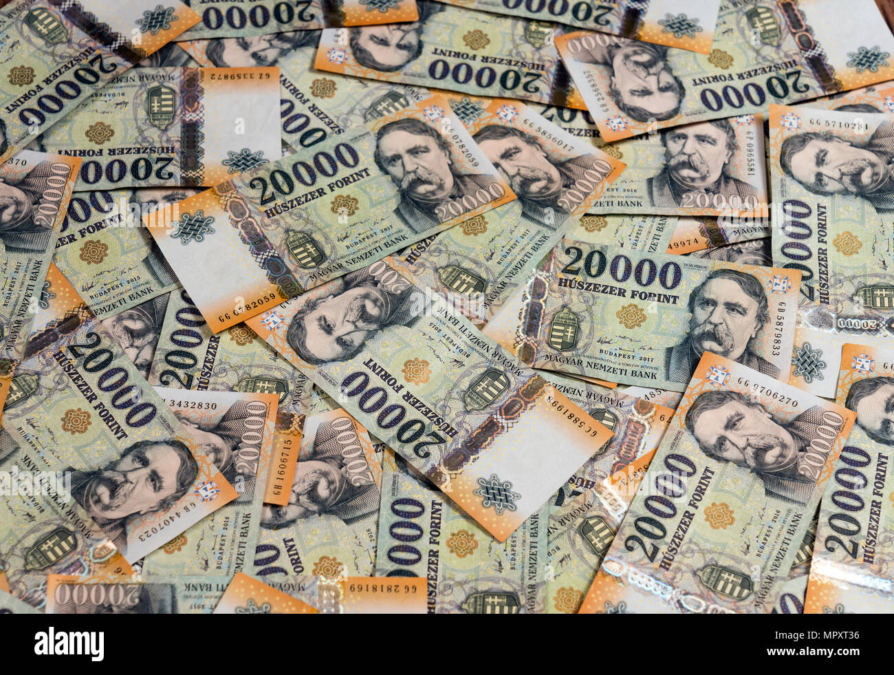 Hungarian Forint banknotes Stock Photo - Alamy