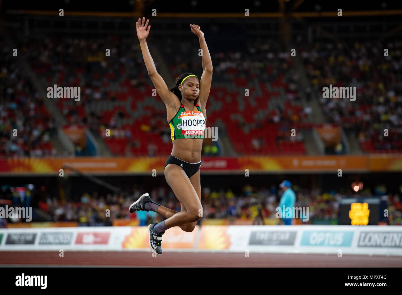 Women's Triple Jump Final-Commonwealth Games 2018 Stock Photo - Alamy