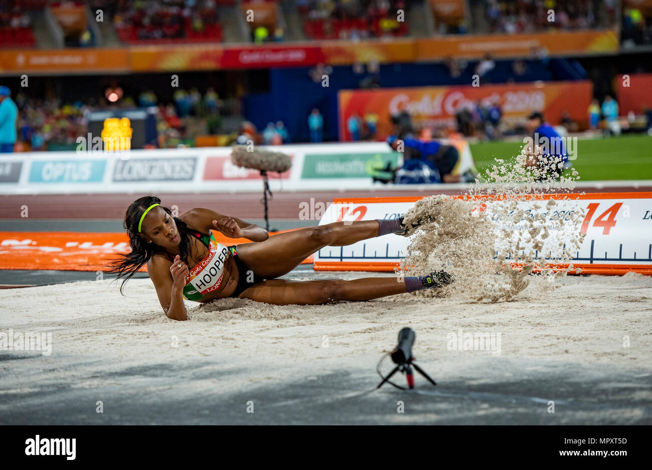 Women's Triple Jump Final-Commonwealth Games 2018 Stock Photo - Alamy