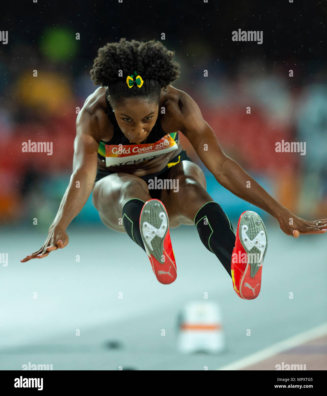 Women's Triple Jump Final-Commonwealth Games 2018 Stock Photo - Alamy