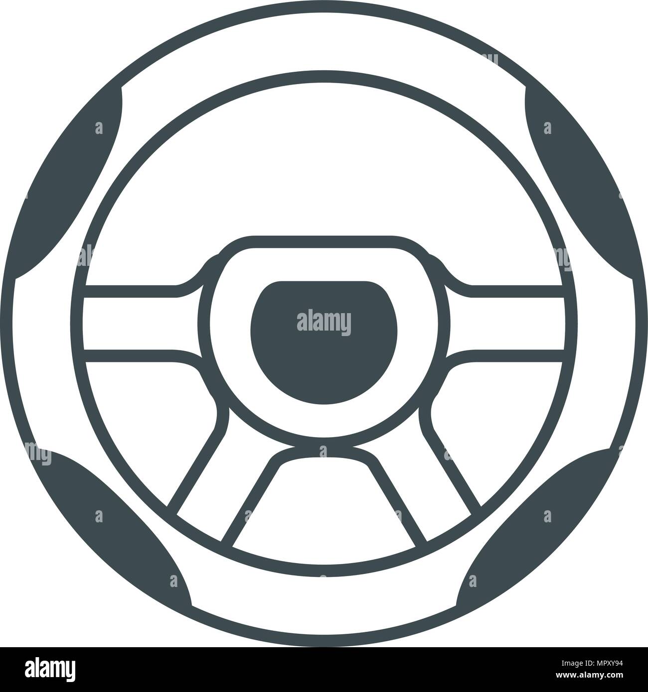 car wheel control icon Stock Vector Image & Art - Alamy