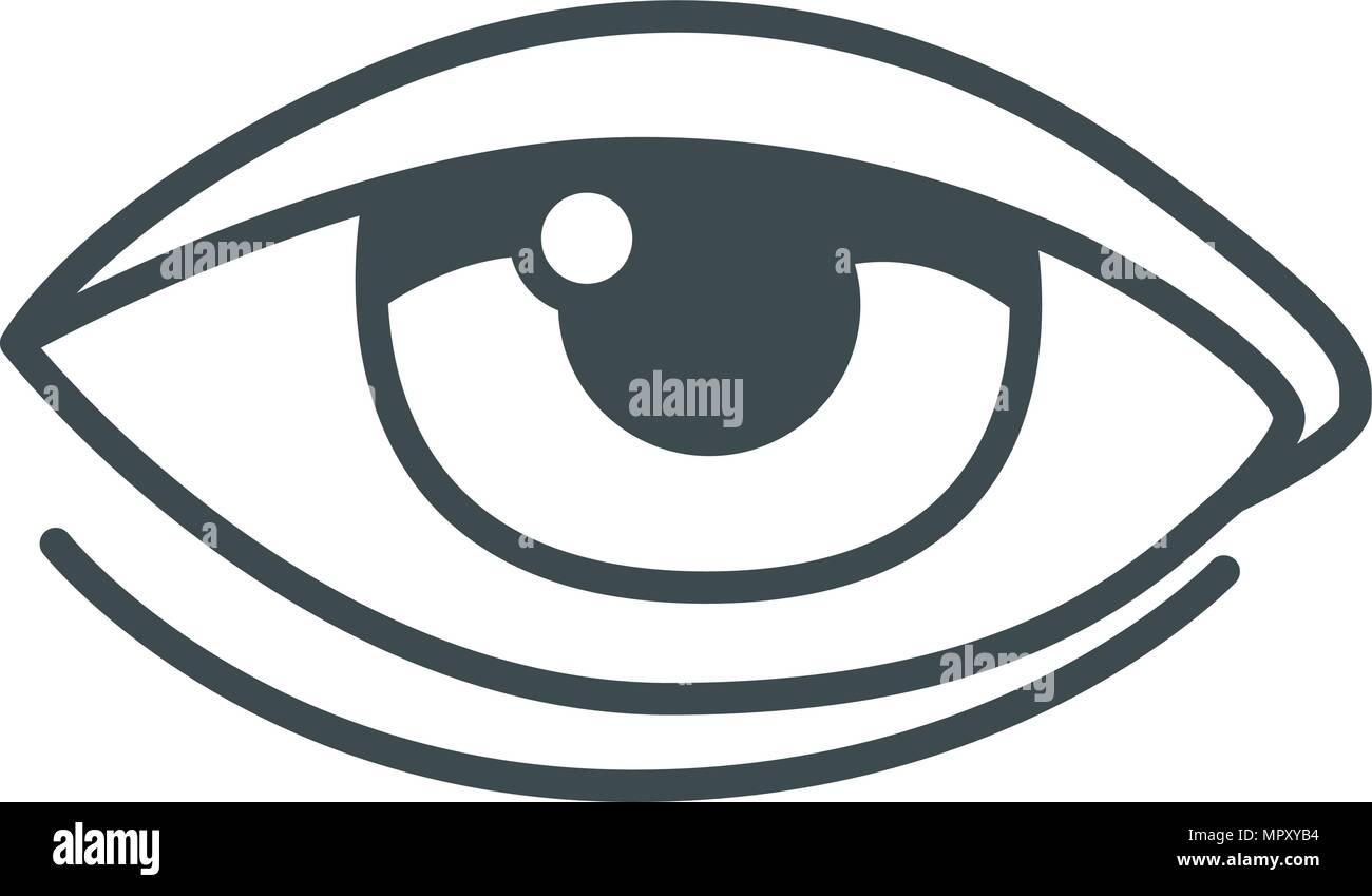 eye human isolated icon Stock Vector Image & Art - Alamy