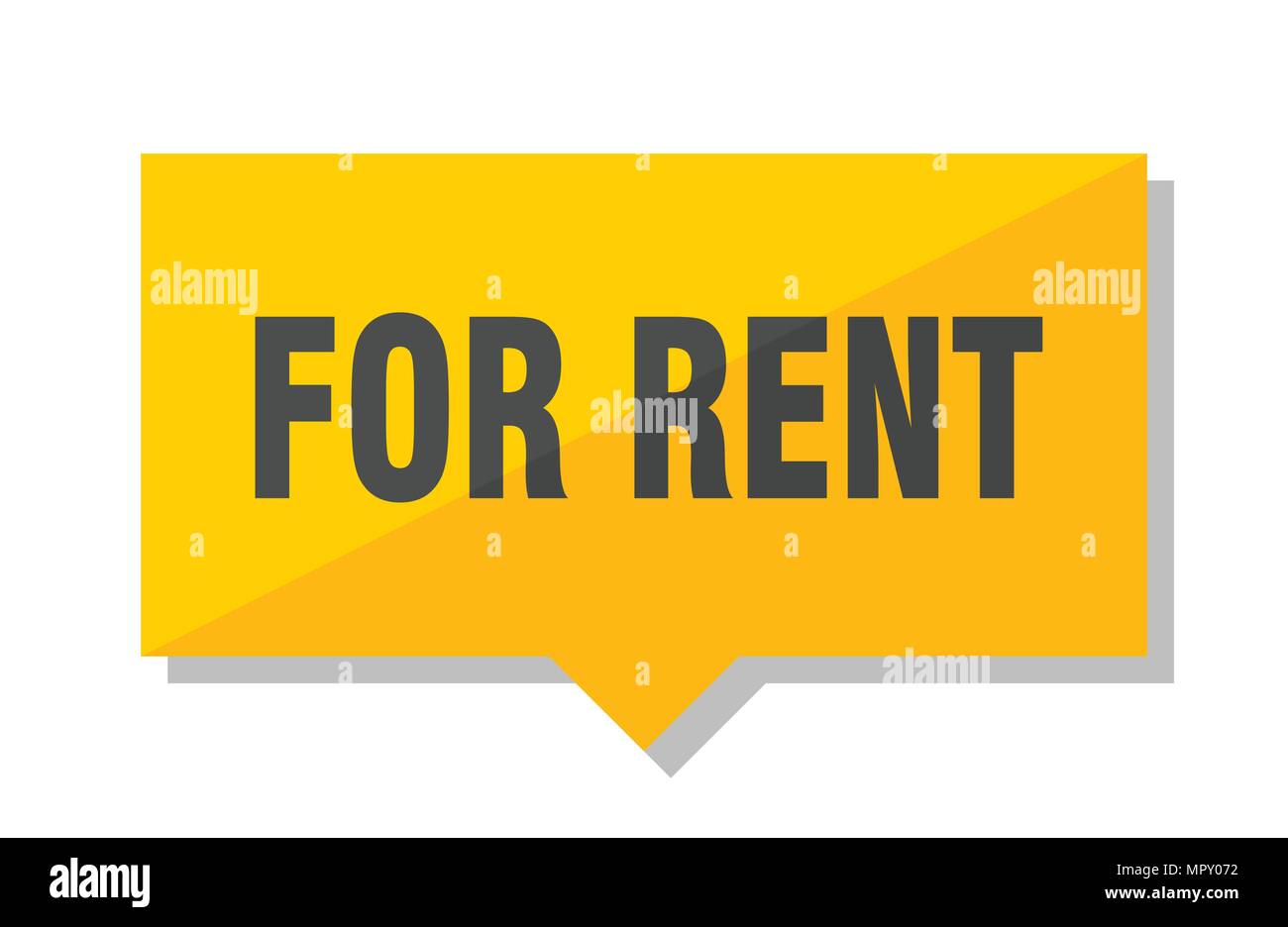 For rent seal cut hi-res stock photography and images - Alamy
