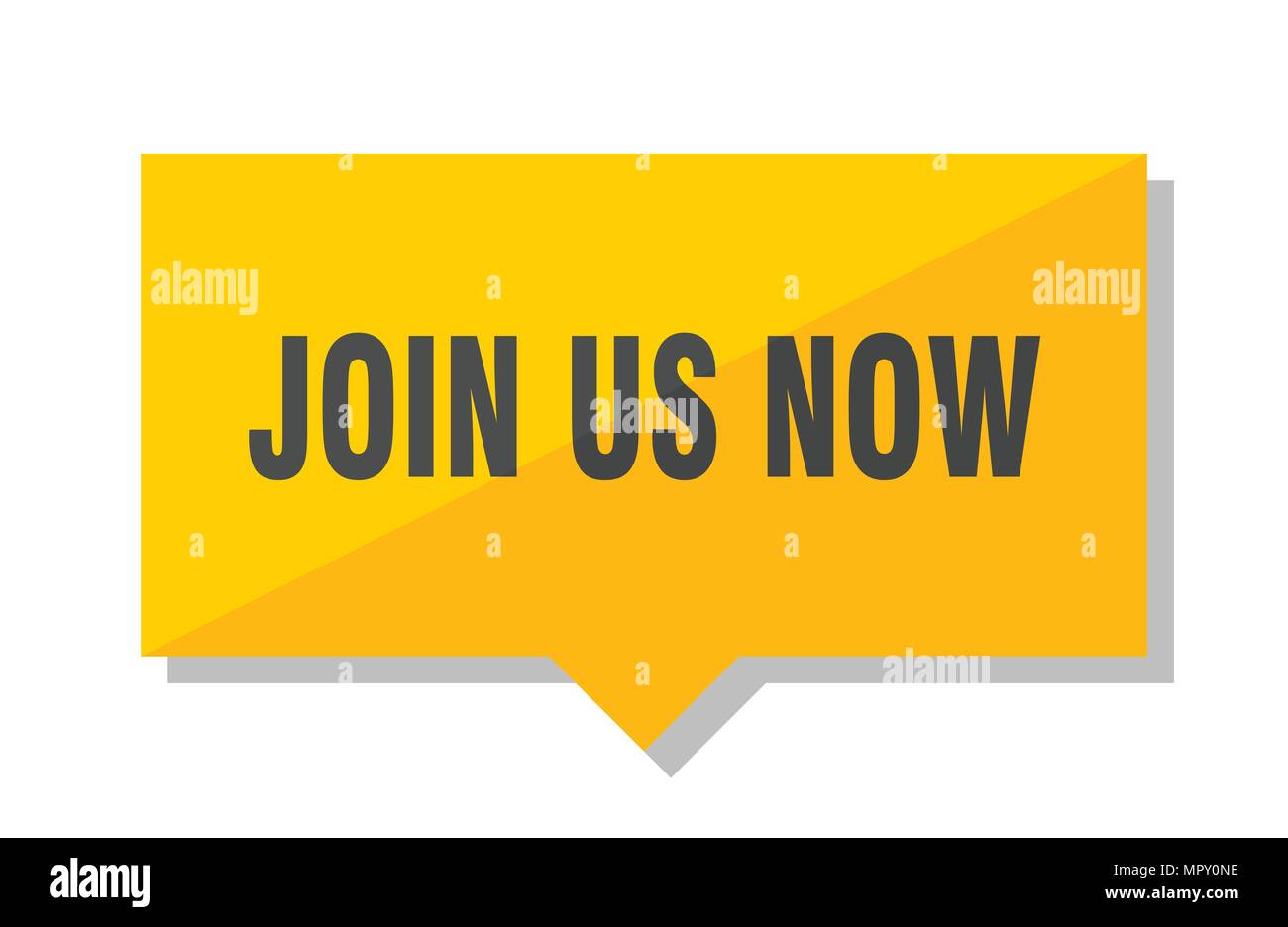 Yellow join now button Stock Vector Images - Alamy