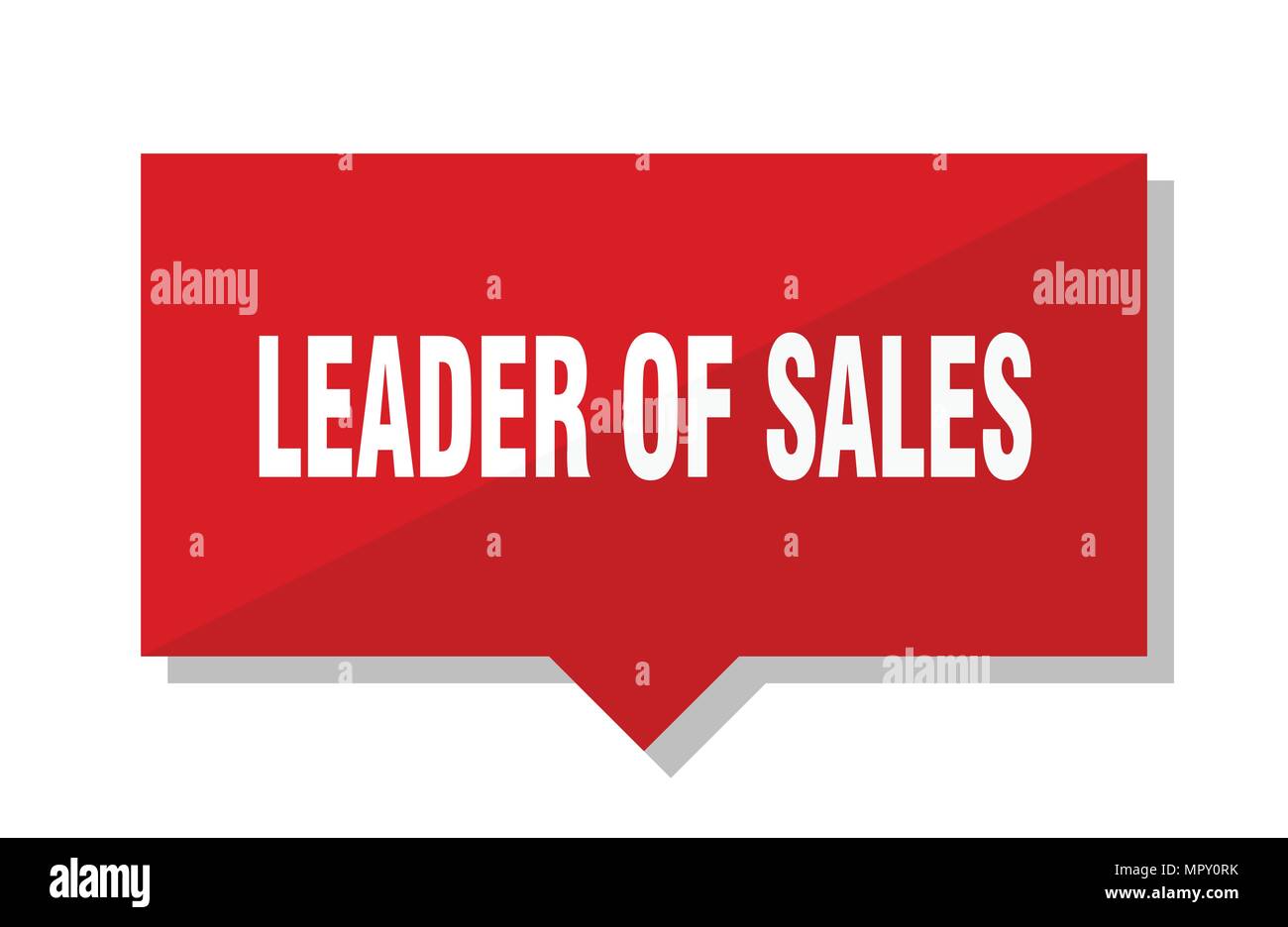 Leader sign square speech Stock Vector Images - Alamy