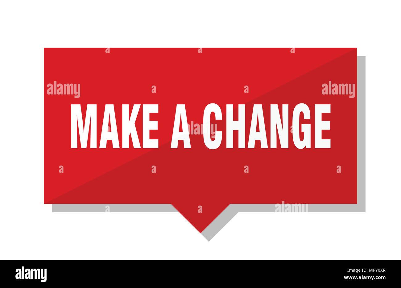 make a change red square price tag Stock Vector Image & Art - Alamy