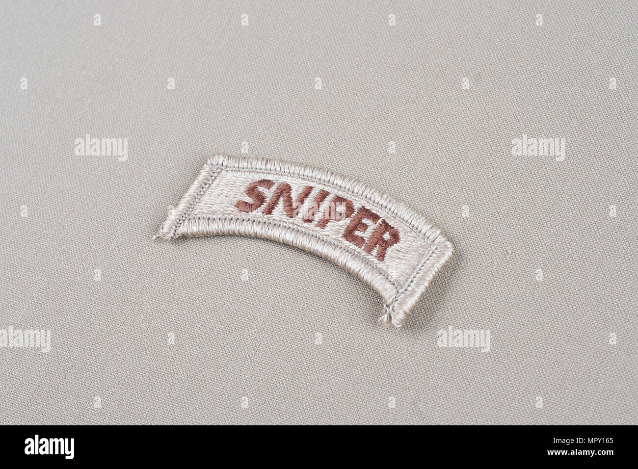 KIEV, UKRAINE - August 21, 2015. US ARMY sniper tab Stock Photo - Alamy