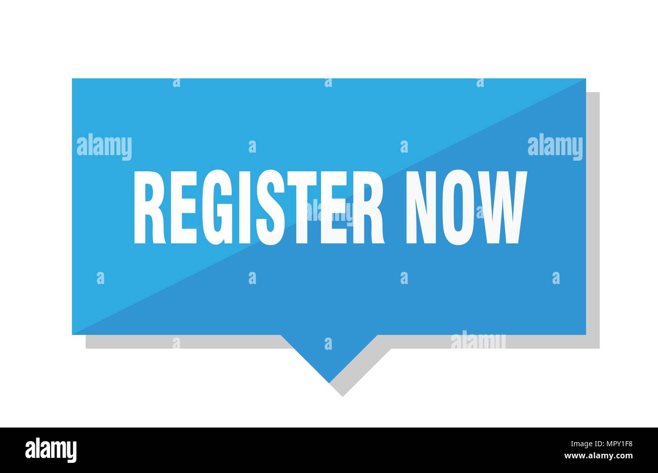 register now blue square price tag Stock Vector Image & Art - Alamy