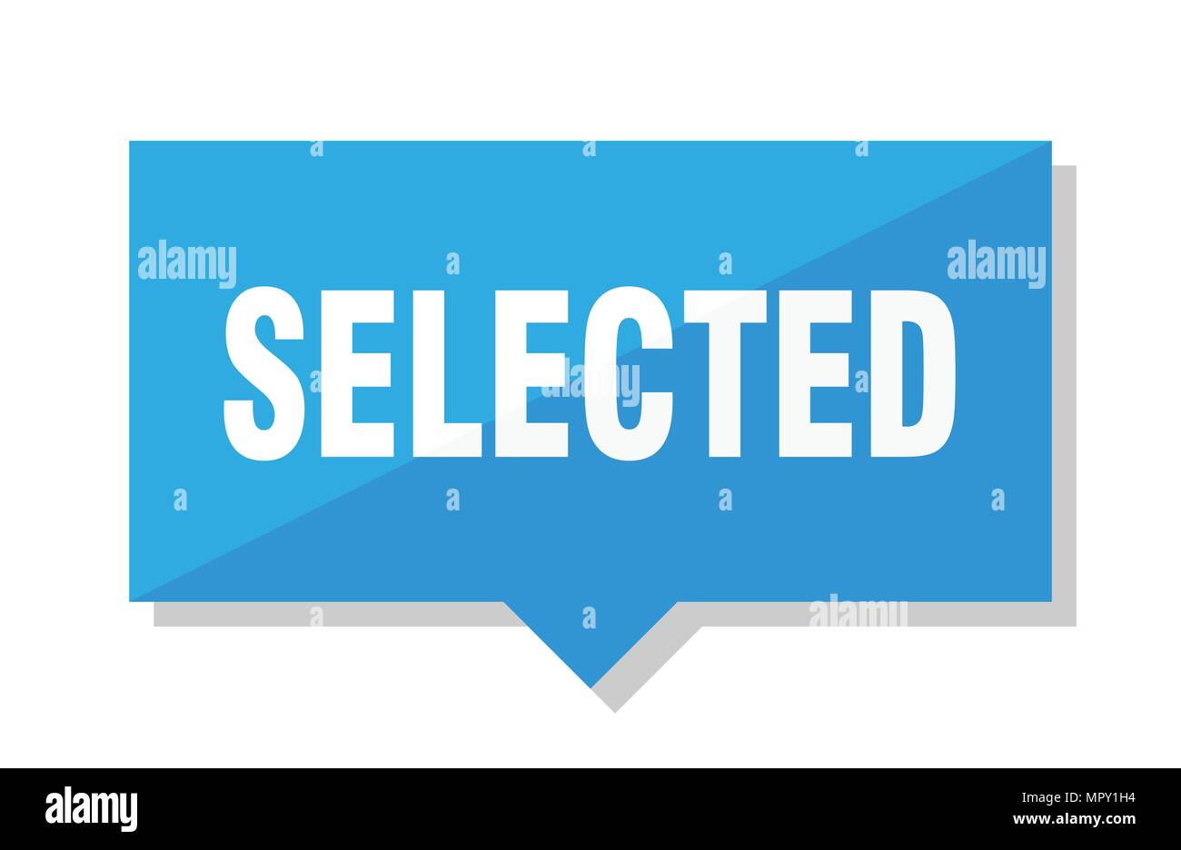 selected blue square price tag Stock Vector Image & Art - Alamy