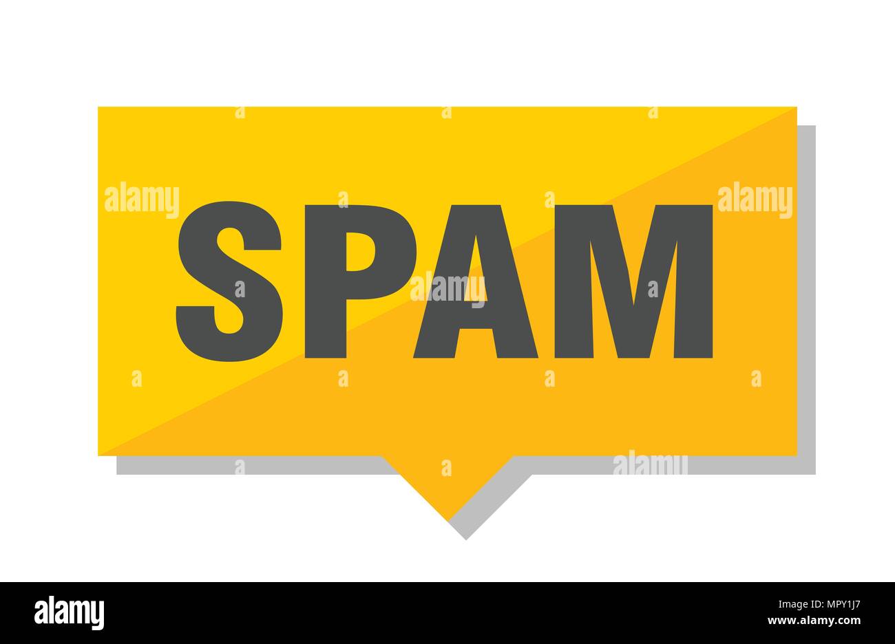 spam yellow square price tag Stock Vector Image & Art - Alamy