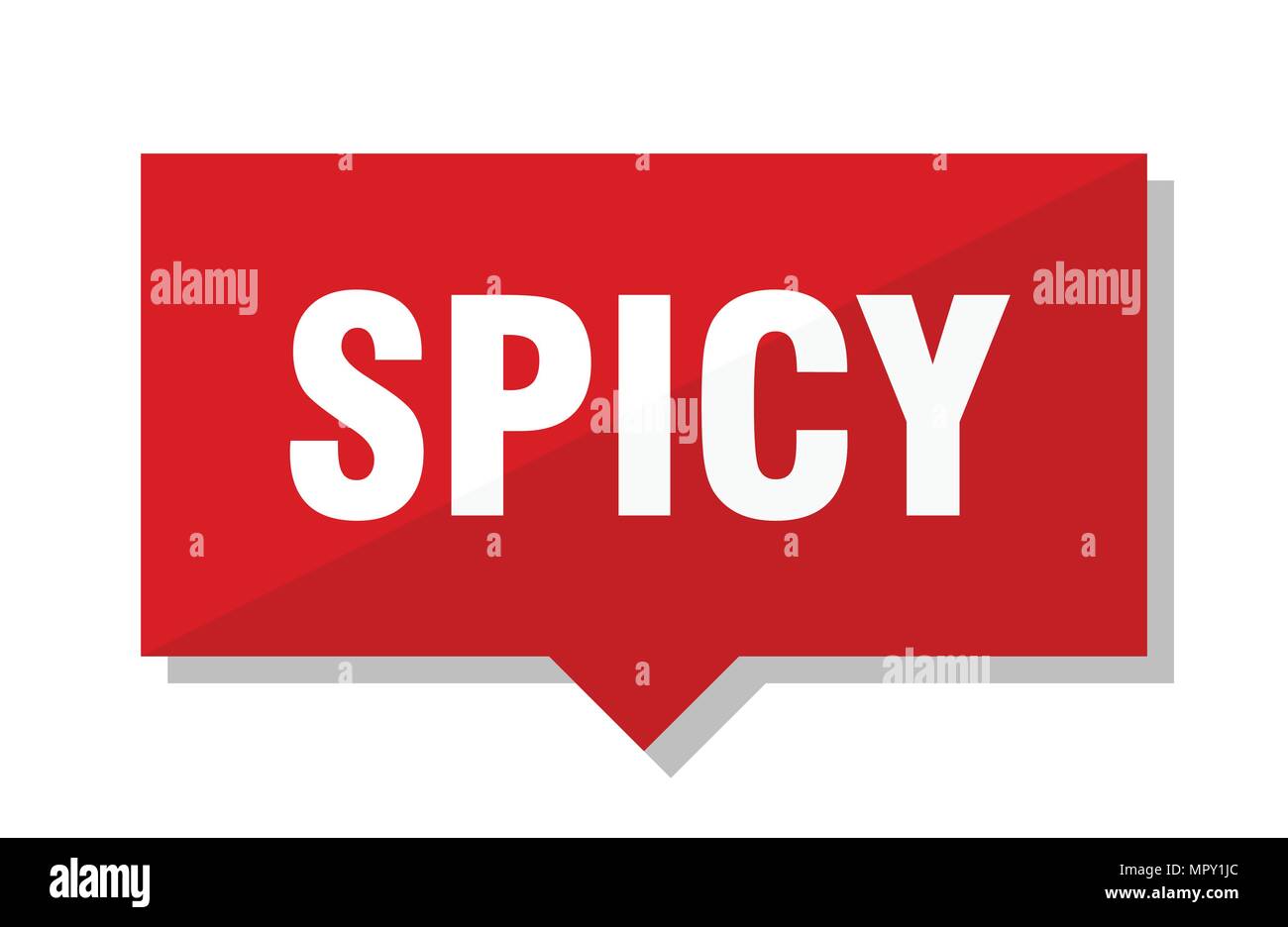 spicy red square price tag Stock Vector Image & Art - Alamy