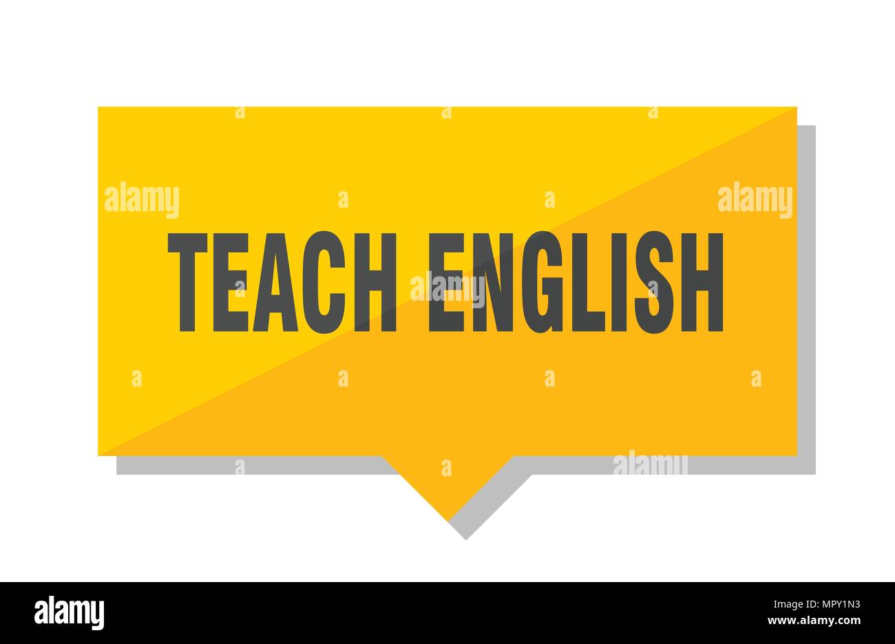 English notice Stock Vector Images - Alamy