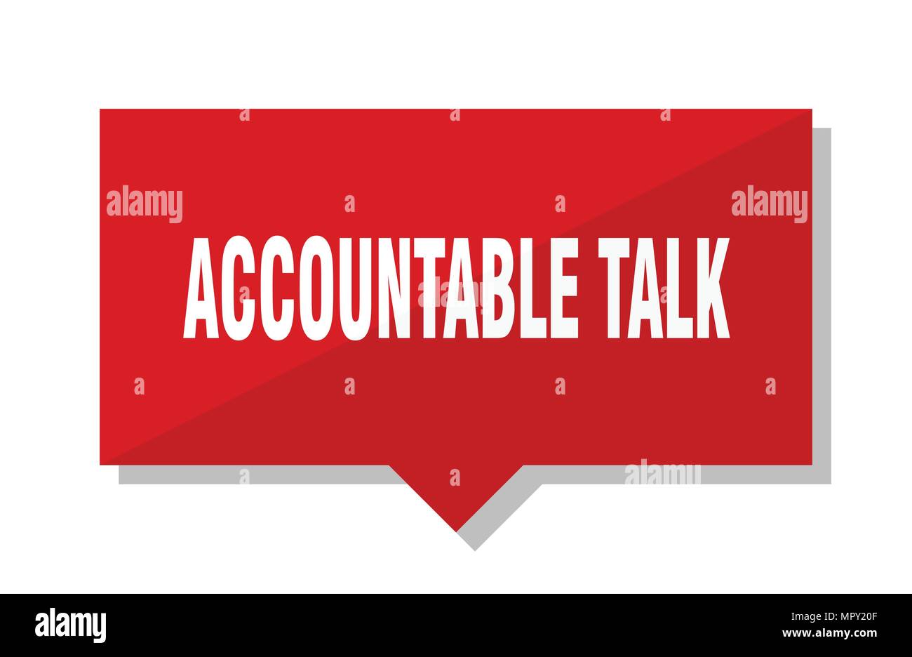 accountable talk red square price tag Stock Vector Image & Art - Alamy
